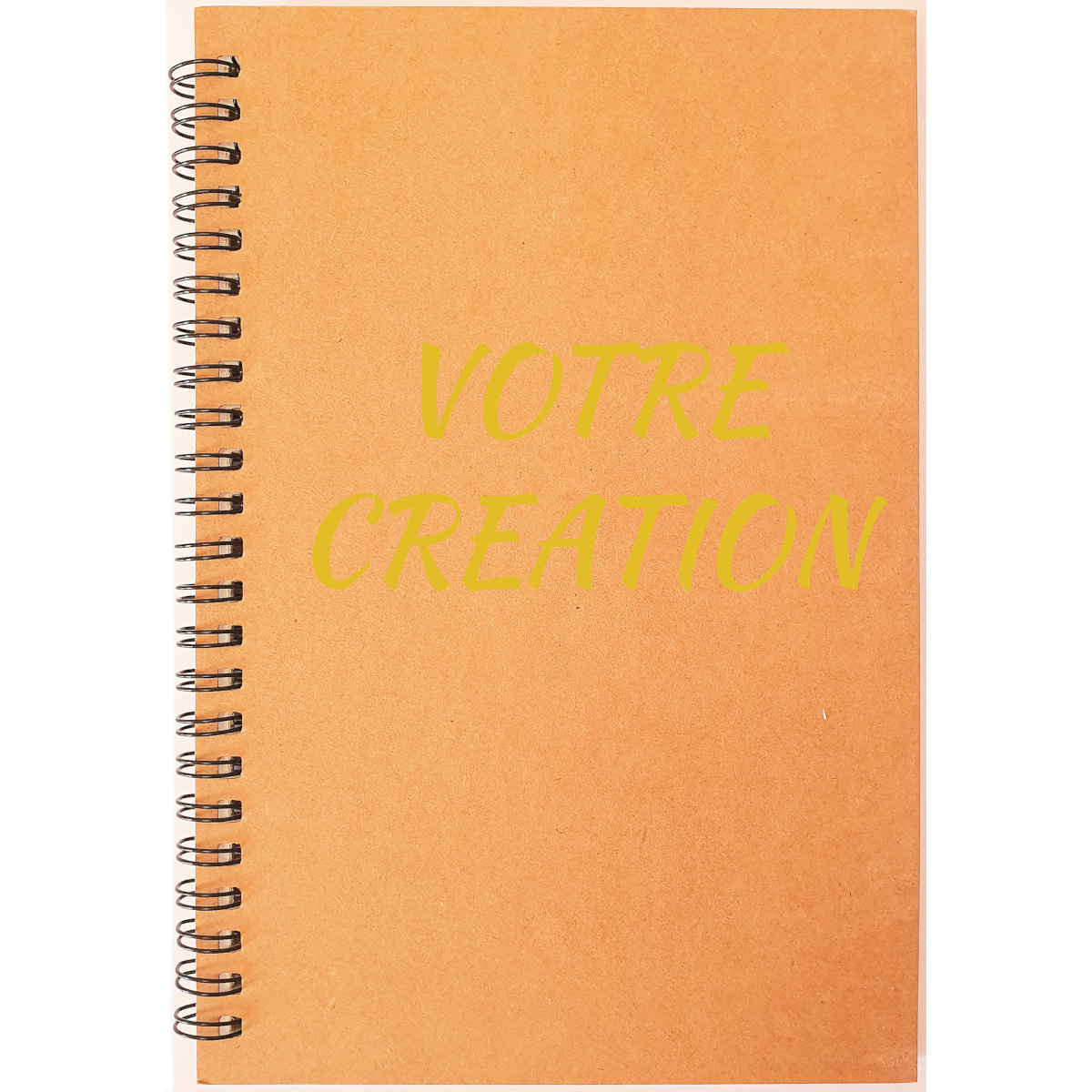 Carnet en kraft personnalisé - votre création